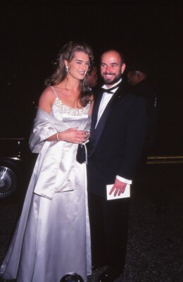 DIA BROOKE SHIELDS and Andre Agassi 1997 KB Format Photographer P16-6-3 ...