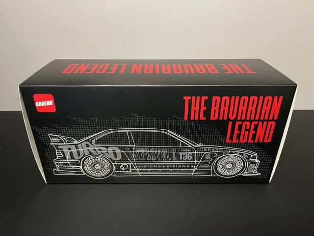 MODELLAUTO JP-PERFORMANCE KRAEMO BMW E36 Turbo - Maßstab 1:18 OVP ...