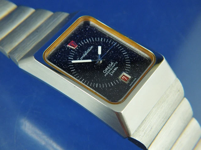 OMEGA CONSTELLATION F2.4MHZ Megaquartz Watch Stardust Dial Cal 1510 Vintage 1975 £4,700.00 ...