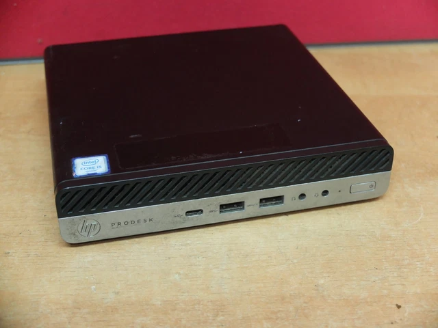 HP PRODESK 600 G3 DM PC |Intel Core i5-6500T 16GB|No HDD 2 Damaged USB ...