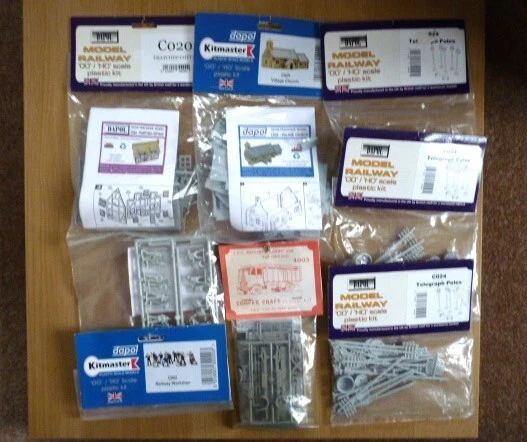 DAPOL, VILLAGE CHURCH, Cottage, Railway workmen, Telegraph Poles x 3 ...