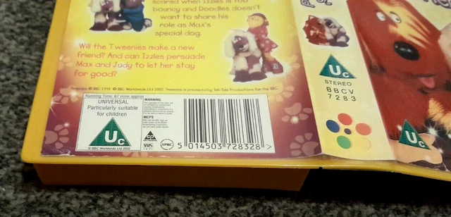 TWEENIES DOODLES' NEW Friend Bbc Video Milo Fizz Pal Vhs Video Kids ...