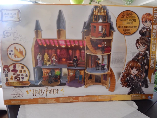 WIZARDING WORLD HARRY Potter, Magical Minis Hogwarts Castle with 12 ...
