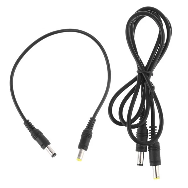 ADJUSTABLE VOLTAGE STEP Up 5.5x2.1mm Male To 5.5x2.5mm Male Cable Power ...
