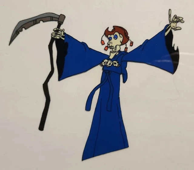 TERRY PRATCHETT'S DISCWORLD Death Hanna Barbera Frame #??/30 + Hand ...