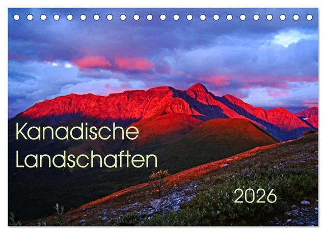 STEFAN SCHUG | Kanadische Landschaften 2026 (Tischkalender 2026 DIN A5 ...