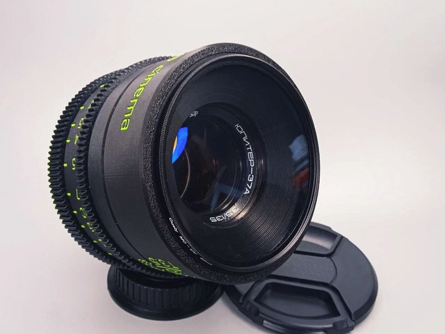 REHOUSE ANAMORPHIC Jupiter-37 3.5/135 Cine Mod Vintage Lens Canon EF ...