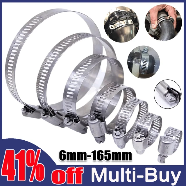 304 STAINLESS STEEL Fuel Line Clip Hose Clamps For Air Hose Water Pipe ... 304 STAINLESS STEEL Fuel Line Clip Hose Clamps For Air Hose Water Pipe ...