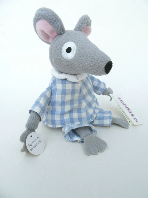 VINTAGE BAGPUSS CHARLIE Mouse Singing Soft Toy With Tags Musical £29.99 ...