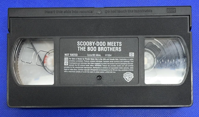 SCOOBY-DOO MEETS THE Boo Brothers VHS (2000) Vintage £2.80 - PicClick UK