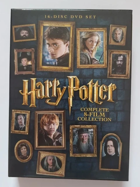 HARRY POTTER - The Complete, 8-Film Collection, DVD Box Set 16 Disc Set Region 2 £8.95 - PicClick UK