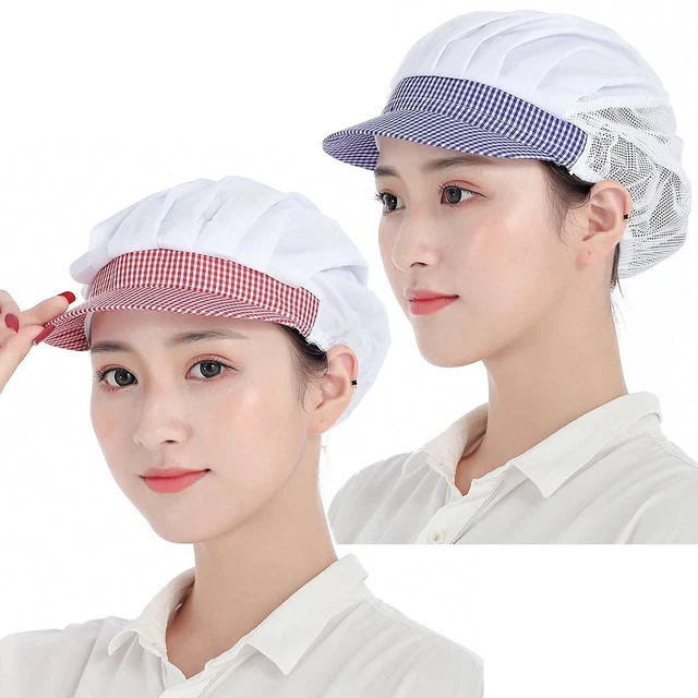 WORK WEAR COOK Headwear Food Servicer Kitchen Visors Soft Chef Cap ...