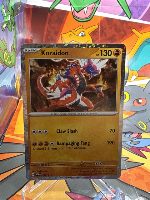 POKÉMON TCG CARDS McDonald’s 2025 - Koraidon 008/015 Holo (Maccas) M24en $4.50 - PicClick AU