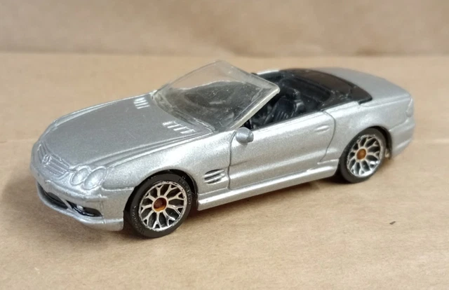MATCHBOX 2004 MERCEDES SL55 AMG Diecast Model Silver £6.50 - PicClick UK