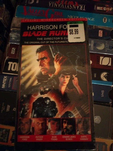 SEALED BLADE RUNNER - The Directors Cut (VHS, 1999, Widescreen ...