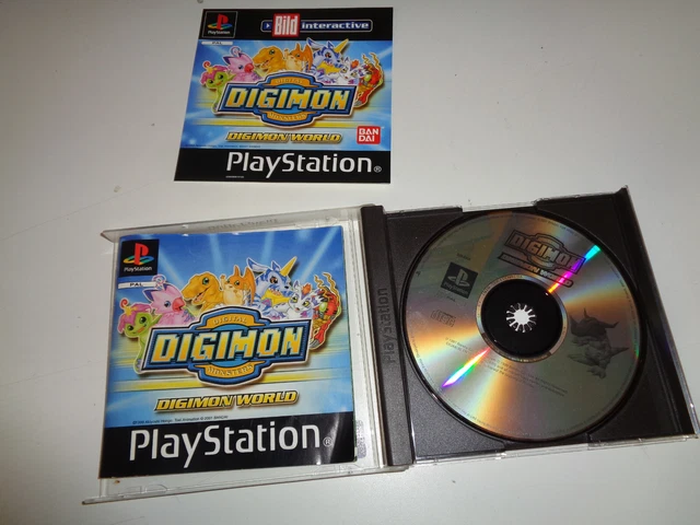 DIGIMON WORLD PS1/PLAYSTATION 1 Digital Digimon Monsters!! Buono ...