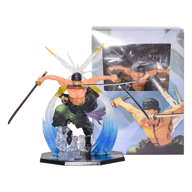 ONE PIECE RORONOA Zoro PVC Action Figure Collection Figurine Toys Model ...
