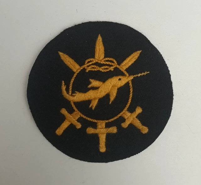GERMAN NAVY, THIRD Reich, Small Battle Units Membership Arm Patch £11. ...