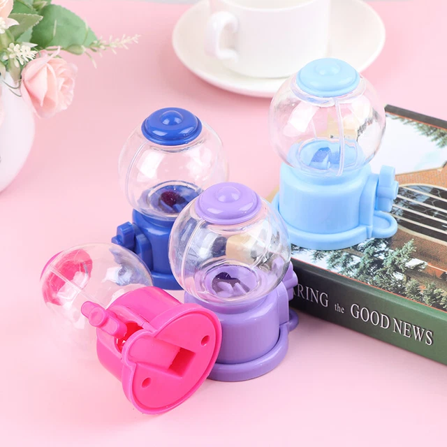SWEETS MINI CANDY Machine Bubble Toy Dispenser Coin Bank Kids Toy Home ...