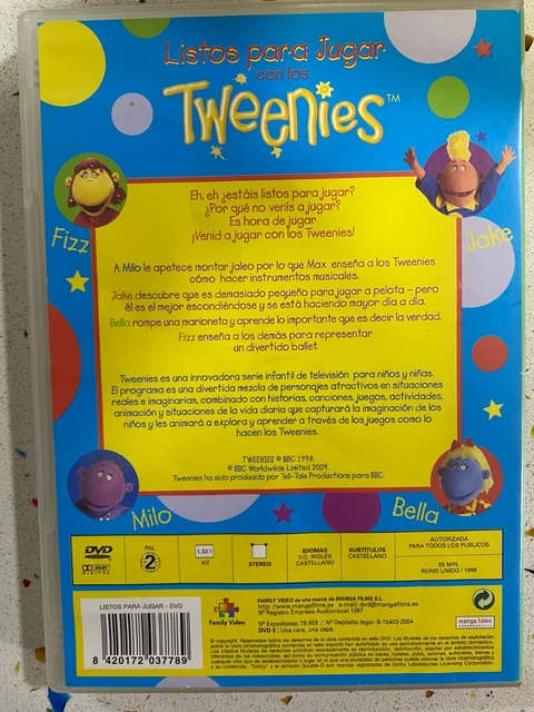 TWEENIES DVD READY To Play with The Tweenies BBC Spanish English £25.80 ...