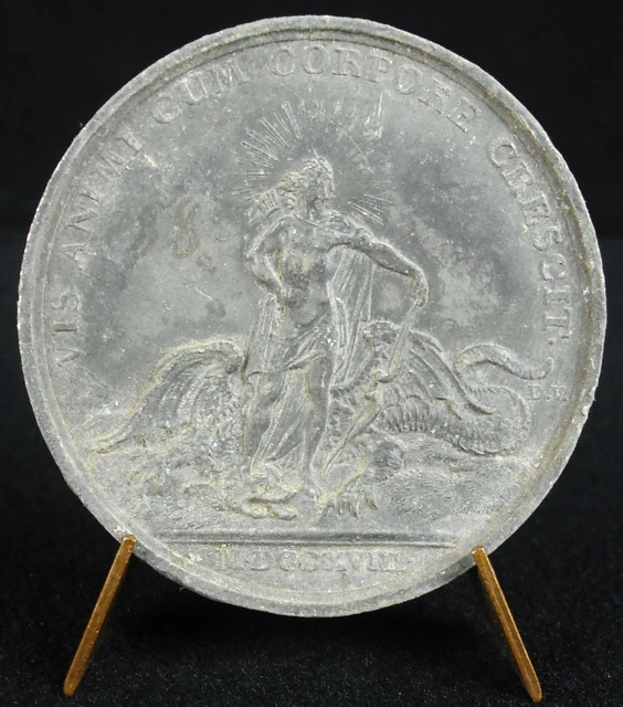 MÉDAILLE APOLLON VICTORIEUX du monstre Python 1718 Louis XV d'ap Du ...