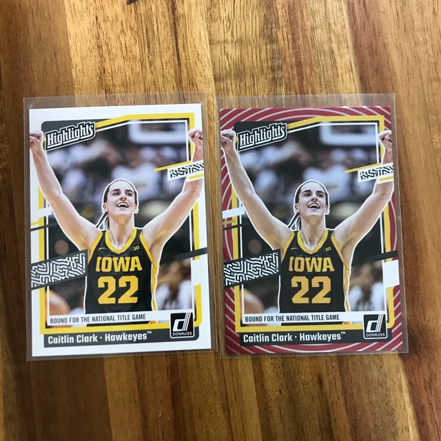 CAITLIN CLARK 2024 Panini Caitlin Clark Collection H9 Highlights Red ...