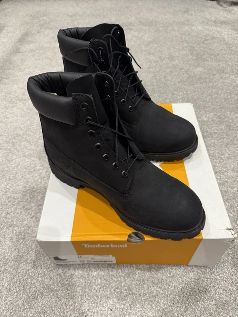 TIMBERLAND PREMIUM 6-INCH Waterproof Black Size 12 Uk Brand New In Box ...