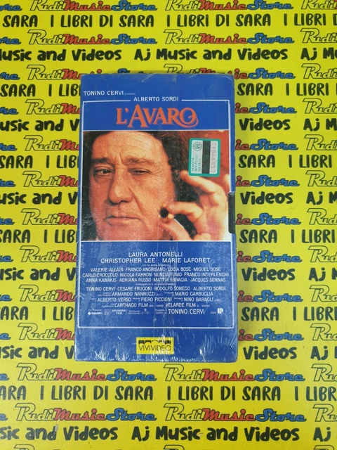 1992 VHS MOVIE L'MISER Alberto Deaf Antonelli Lee Laforet Vivivid (F262 ...