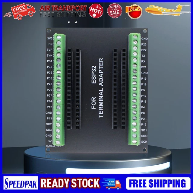 ESP32 MODULE DUAL Core CPU NodeMCU-32S Lua 38Pin GPIO Expansion Board ...