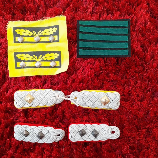 REPRODUCTION GERMAN ARMY Shoulder Boards Plus Patches £22.99 - PicClick UK