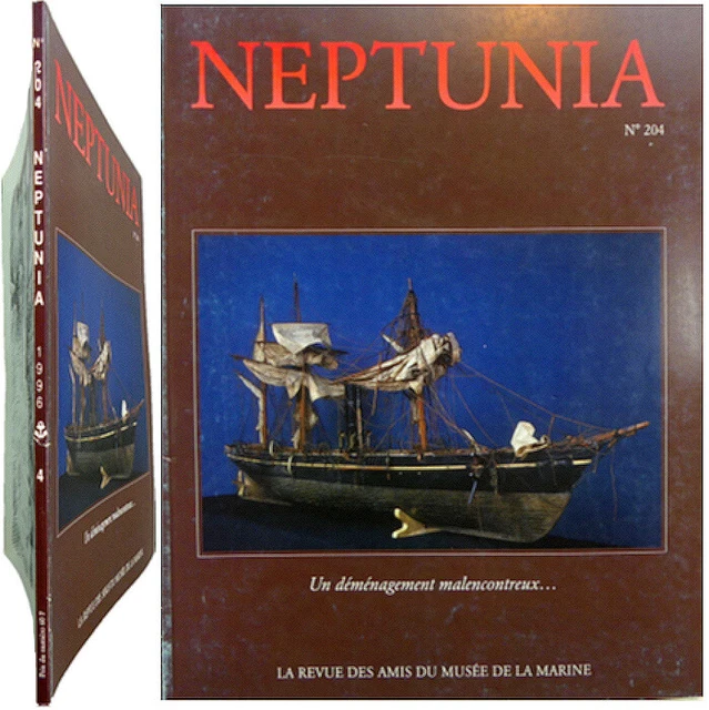 NEPTUNIA N°204 1996 Marine Gustave Hervigo paquebot Athos II ...