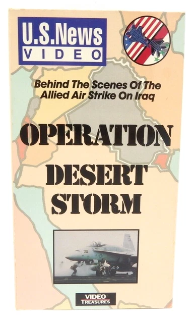 COMPLETE OPERATION DESERT Storm Behind The Scenes Iraq US War (VHS ...