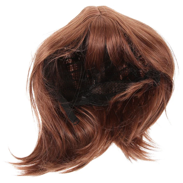 FILO AD ALTA temperatura testa fungo parrucca Cos testa bobo parrucca ...