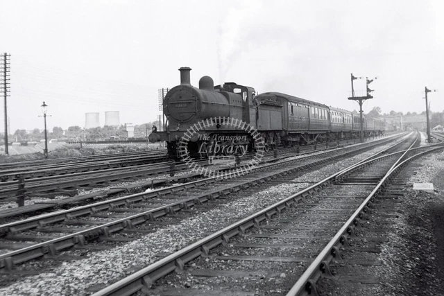 PHOTO BRITISH Railways Steam Locomotive 43277 Class 3F Knighton South ...