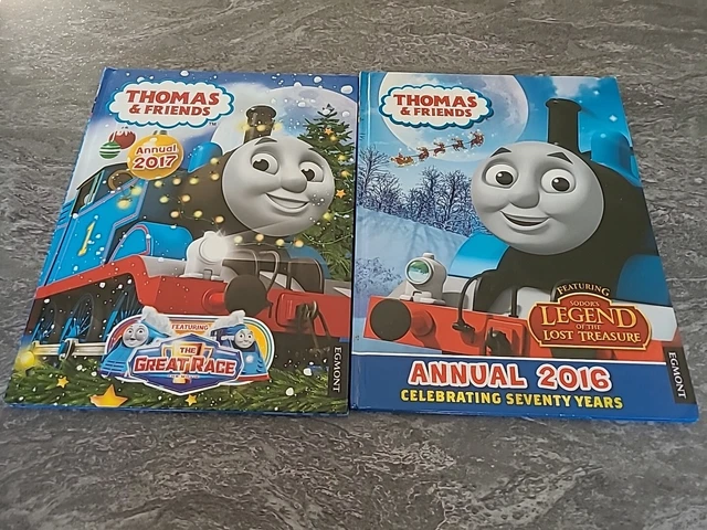 THOMAS THE TANK Engine Annuals 2016 (Celebrating 70 Years) And 2017 £20 ...