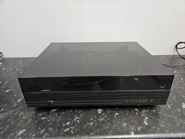 SYSTEMDEK IIX TURNTABLE With Linn Basik Plus Tonearm EUR 346,41 ...