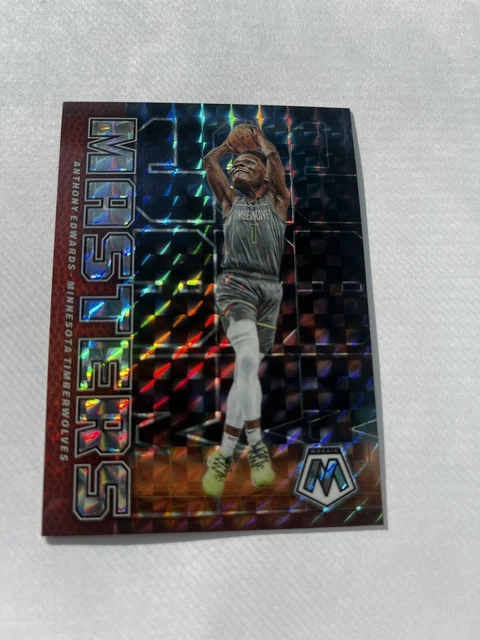 2022-23 PANINI MOSAIC Anthony Edwards Jam Masters Mosaic Prizm #4 ...