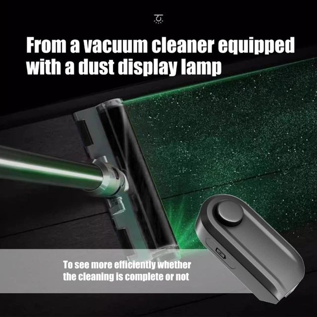 RECHARGEABLE VACUUM LAMP High Brightness Light Dust Particle ...