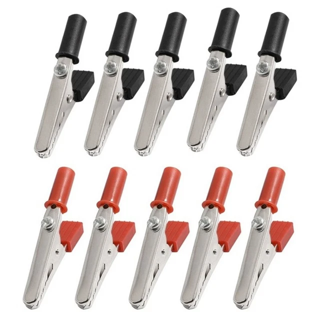 SMALL METAL ALLIGATOR Clips Electronic Product Test Clip with Fixing ...