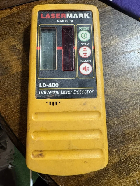 LASERMARK GREEN BEAM LD-400G Green Beam Laser Detector $25.00 - PicClick