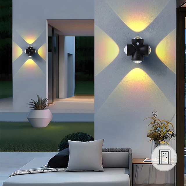 SMART LED GRADIENT Motion Sensor Ambient Night Lights USB Rechargeable ...