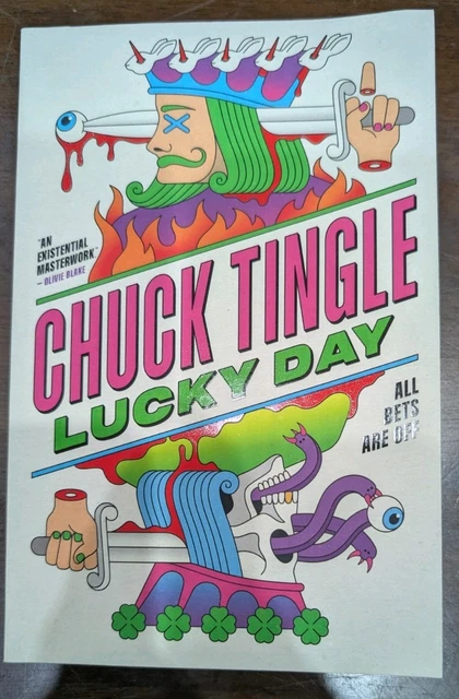 LUCKY DAY BY Chuck Tingle - Paperback - SIGNED £16.14 - PicClick UK