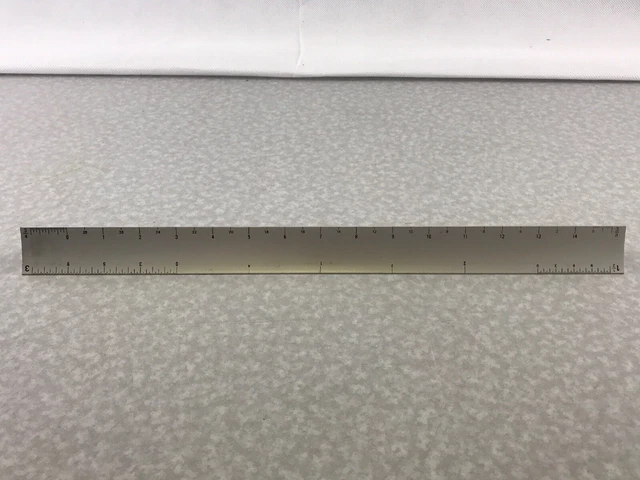 ALUMICOLOR 3030 ARCHITECT Drafting Ruler Scale Aluminum 12 Inch Silver ...