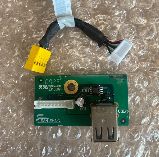 HP RP5700 BM5630-01A Front USB Panel Board with Cable - A1-446050 £19. ...
