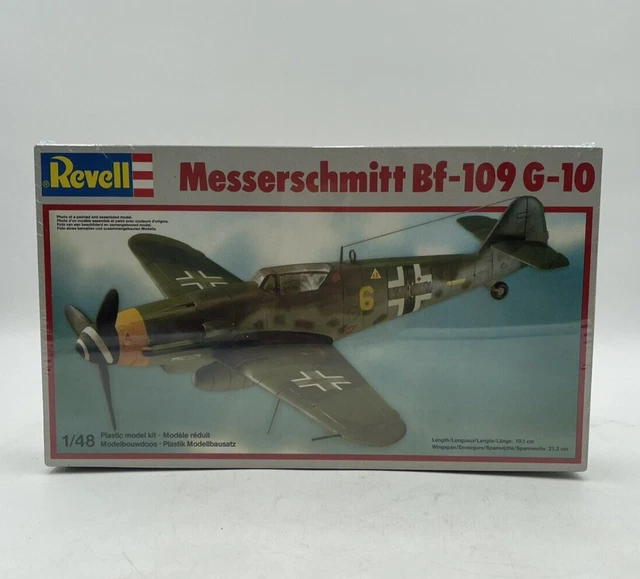 REVELL MESSERSCHMITT BF-109 G-10 1/48 Scale Plastic Model Kit EUR 9,28 - PicClick FR