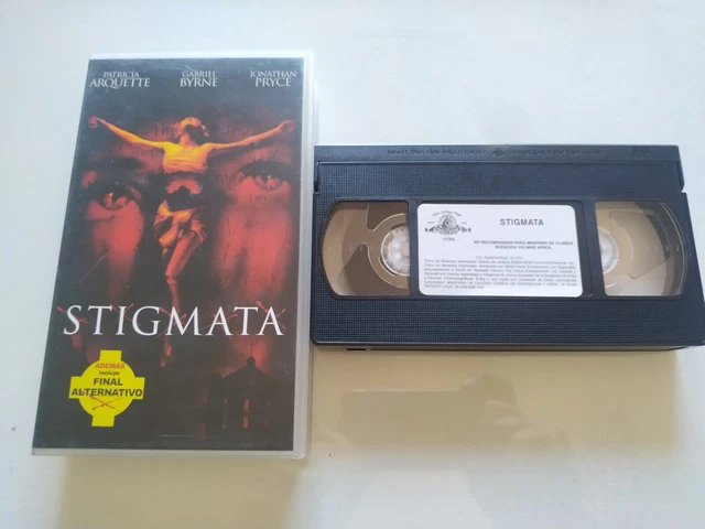 STIGMATA PATRICIA ARQUETTE Gabriel Byrne Pryce - VHS Nastro Spagnolo Am ...
