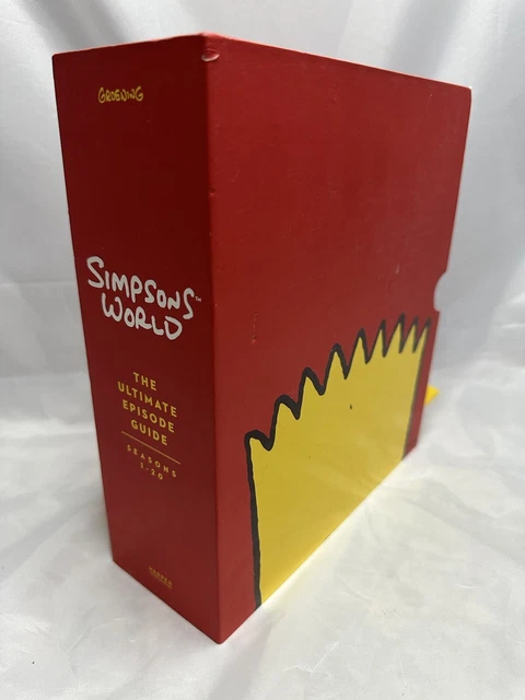 SIMPSONS WORLD ULTIMATE Episode Guide - Seasons 1-20 The Simpsons £34. ...