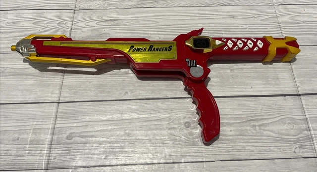 POWER RANGERS NINJA Storm Gun Blaster Samurai Sword Bandai 2003 ...
