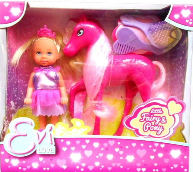 EVI STEFFI Love Little Fairy & Pony Mini Doll Simba EUR 10,00 - PicClick DE