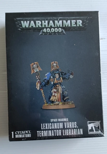 WARHAMMER 40K SPACE Marines Lexicanum Varus Terminator Librarian - New ...